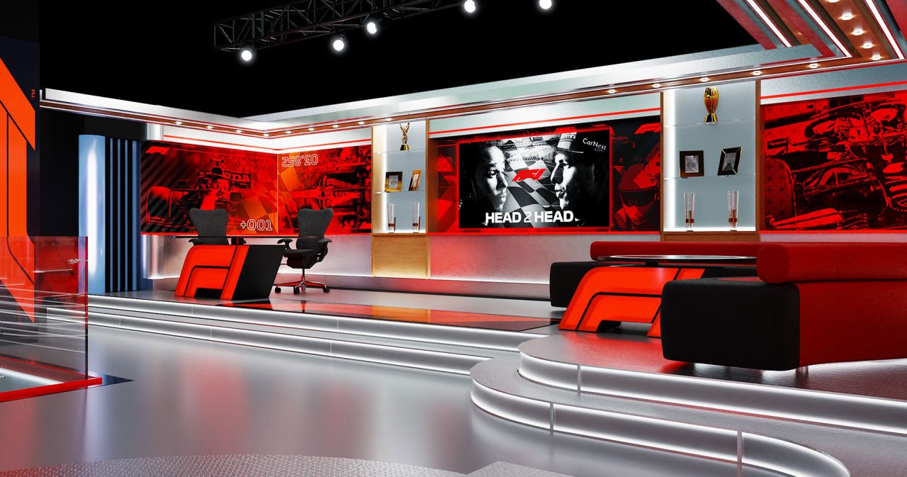 TV Set Design - eye-catching design